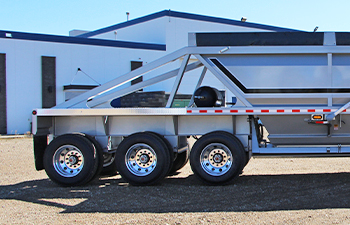 Load Line Clam Belly Dump Trailer - Hayworth Equipment Sales, Edmonton