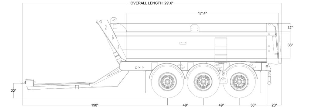 Canuck Pony Pup Dump Trailer - Hayworth Equipment Sales