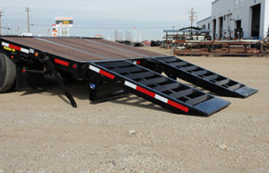Gincor Step Deck with Air Ramps - Hayworth Equipment Sales, Edmonton