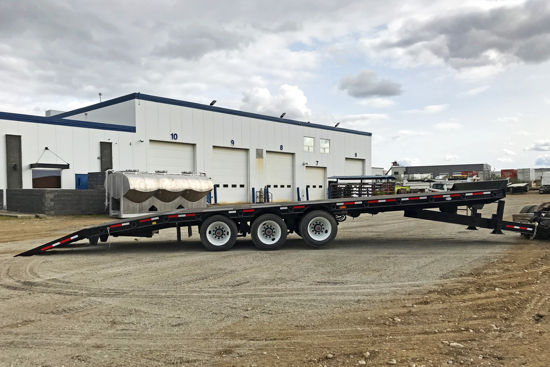 Gincor Air Tilt and Air Ramp Pintle - Hayworth Equipment Sales, Edmonton