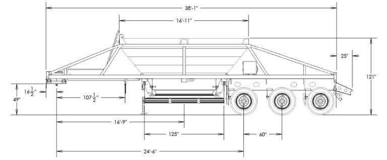 Centerline Clam Dump Trailer - Hayworth Equipment Sales, Edmonton, AB